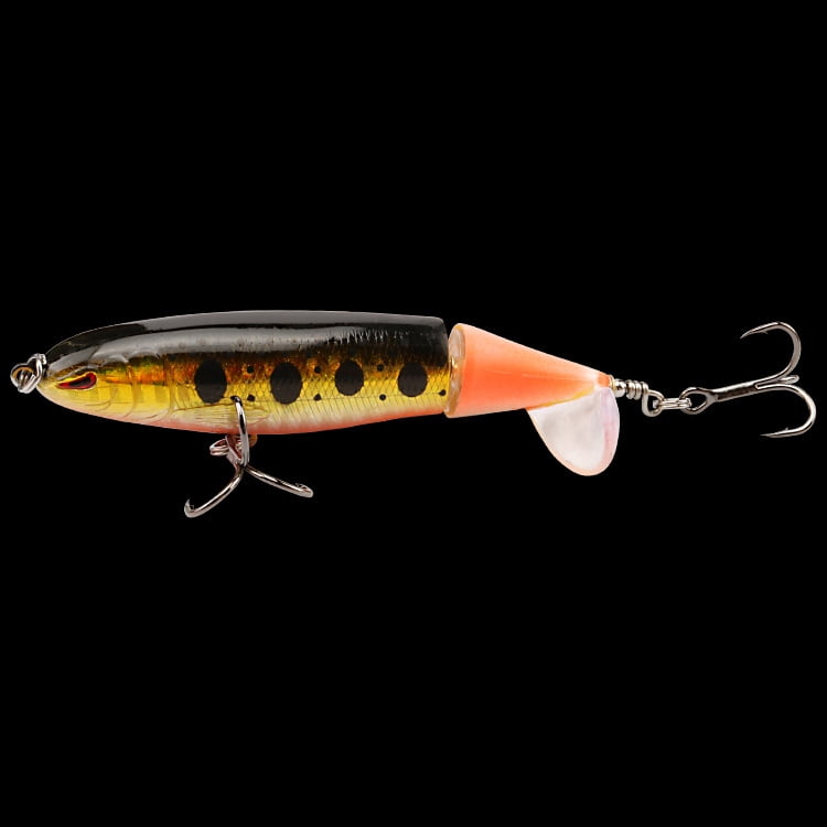 3PC BIQIANWO Fishing Lures Blood Groove Hook 13g Spiral Propeller ...