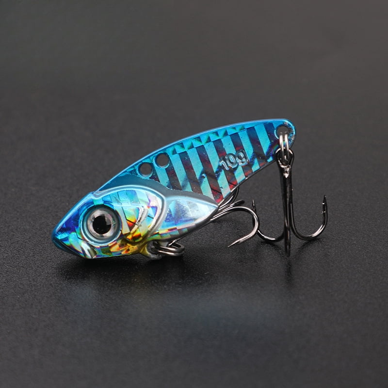 3PC BIQIANWO Fishing Lures High Quality Vibrating VIB Iron Plate ...