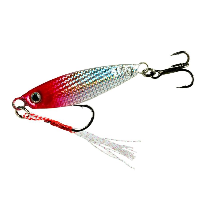 3PC BIQIANWO Fishing Lures Iron Plate Fish Scale Pattern Suitable ...