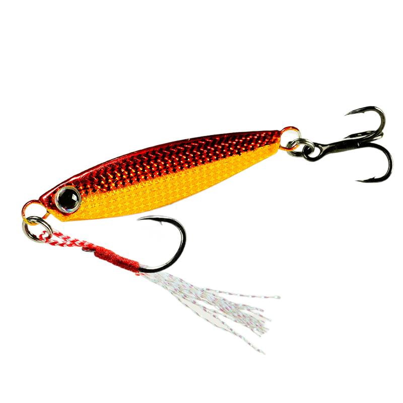 3PC BIQIANWO Fishing Lures Iron Plate Fish Scale Pattern Suitable ...