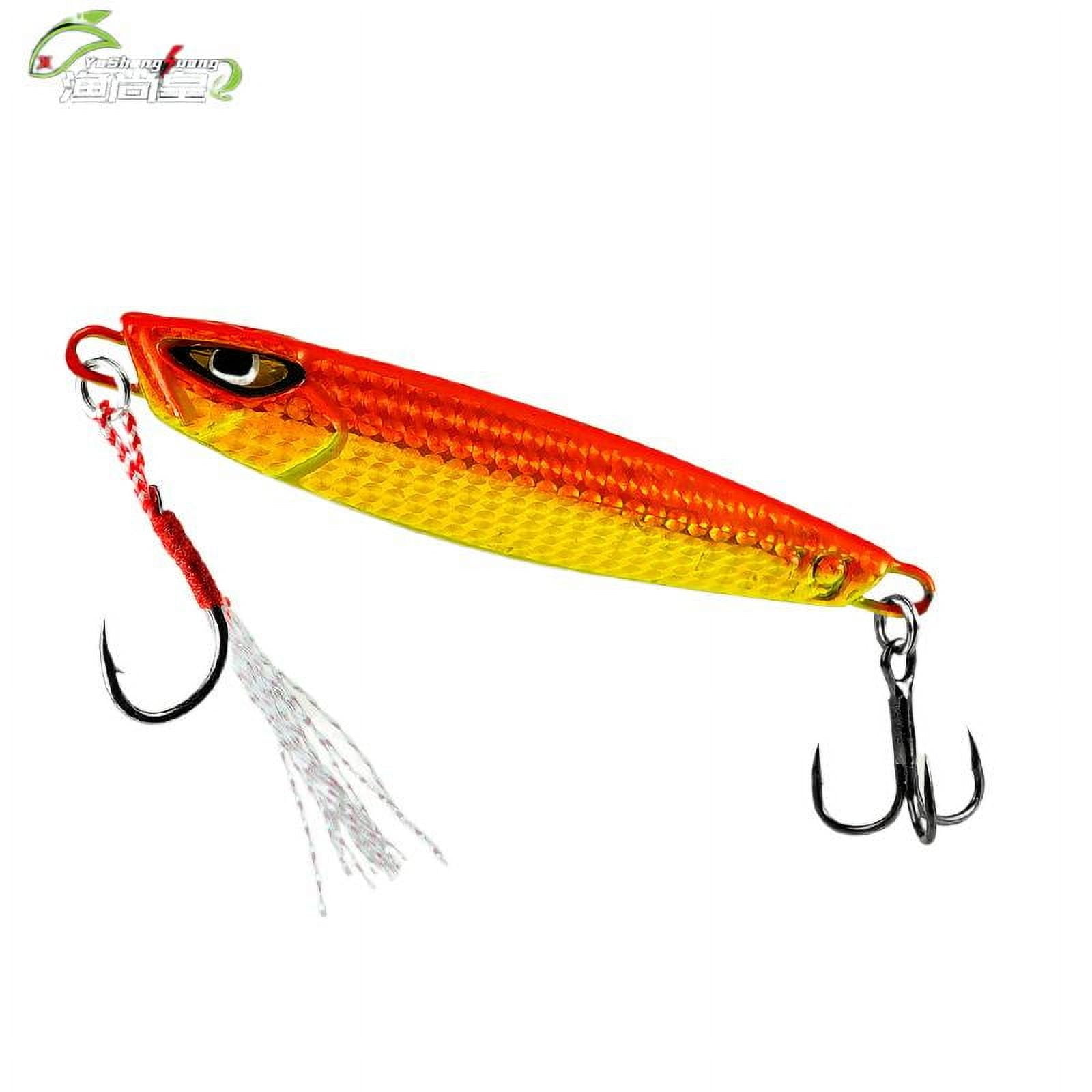 3PC BIQIANWO Fishing Lures Iron Plate Long Casting Iron Plate Topmouth ...
