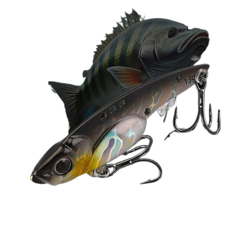 3PC BIQIANWO Fishing Lures Lead Wrapped Copper VIB Long Casting Bare ...