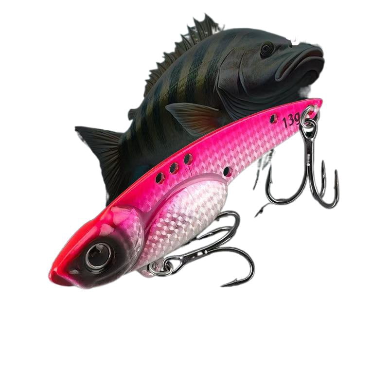 3PC BIQIANWO Fishing Lures Lead Wrapped Copper VIB Long Casting Bare ...