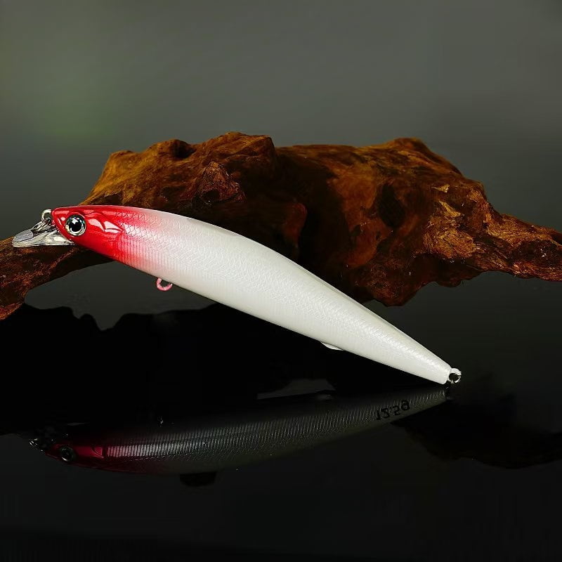 3PC BIQIANWO Fishing Lures Long Casting Battle Stop Suspended Minnow ...