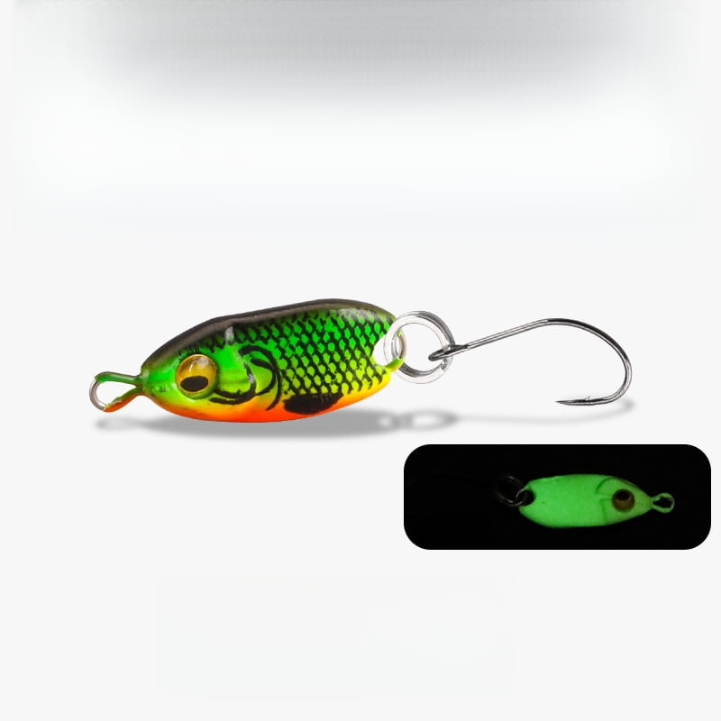 3PC BIQIANWO Fishing Lures Micro Sequin Set t Fake Bait Stream Red Tail ...