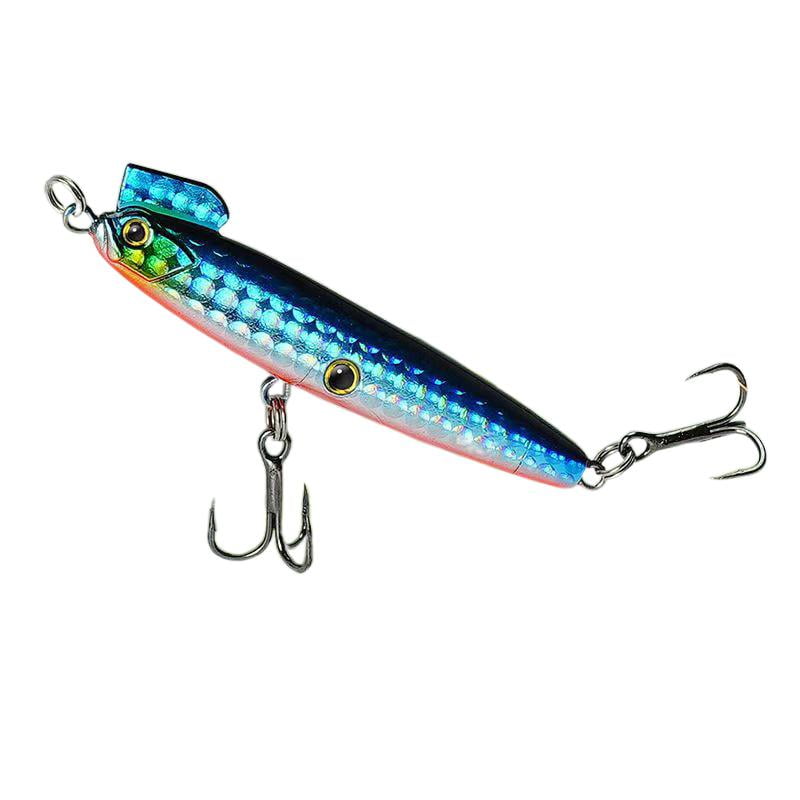 3PC BIQIANWO Fishing Lures Solid Bullet Long Casting Sinking Pencil ...