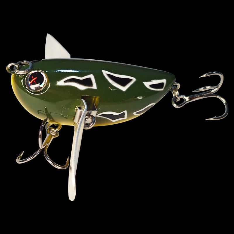 3PC BIQIANWO Fishing Lures Surface Series Wave Crawling Supplies Blue Green White black Pink Red ...