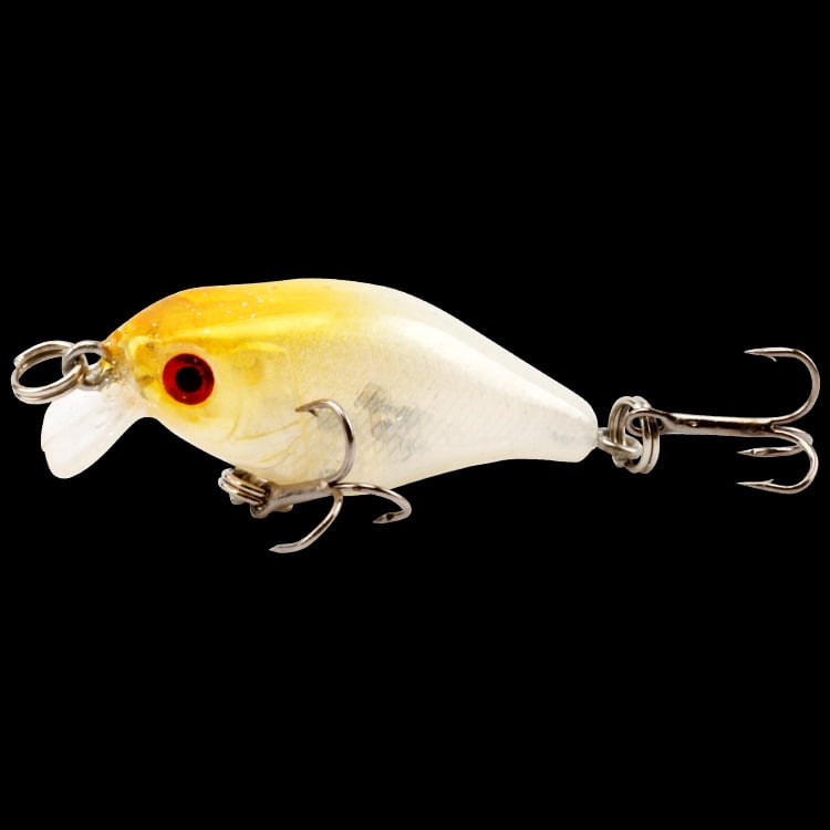 3PC BIQIANWO Fishing Lures Yellow Blue Floating Water Sound Bead Minnow ...