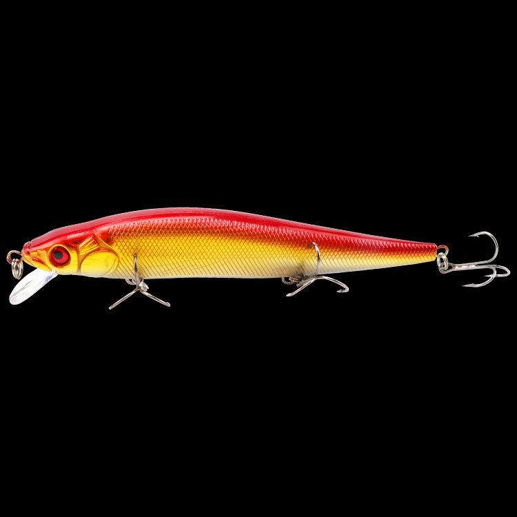 3PC BIQIANWO Lures 23g Big Minnow with Rattle Beads Floating Plastic ...