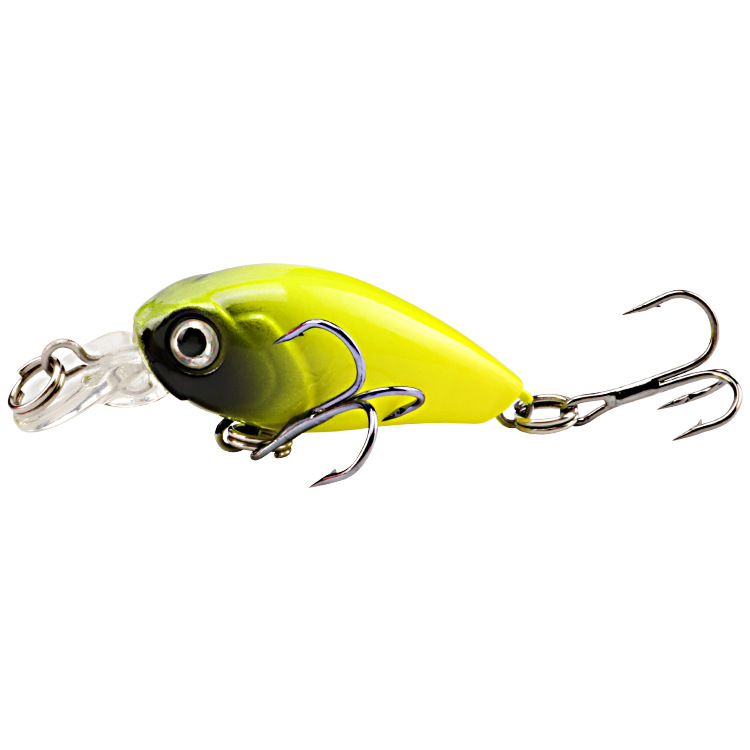3PC BIQIANWO Lures 4g Micro Small Minnow Floating Water Fake Bait ...
