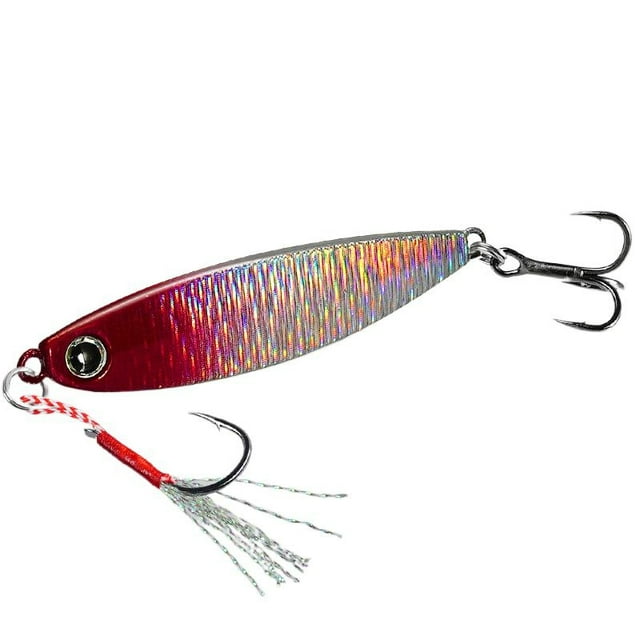 3PC BIQIANWO casting Iron Plate Bait Fishing Lure Scale Pattern Special ...