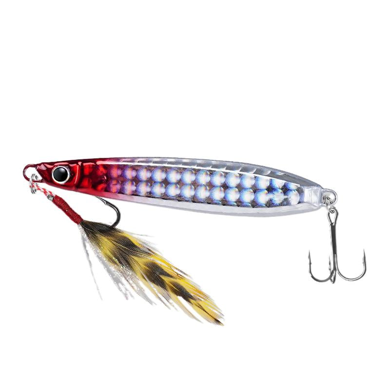 3PC BIQIANWO fish baits Red Silver Gold Green White Black Fishing Lures ...