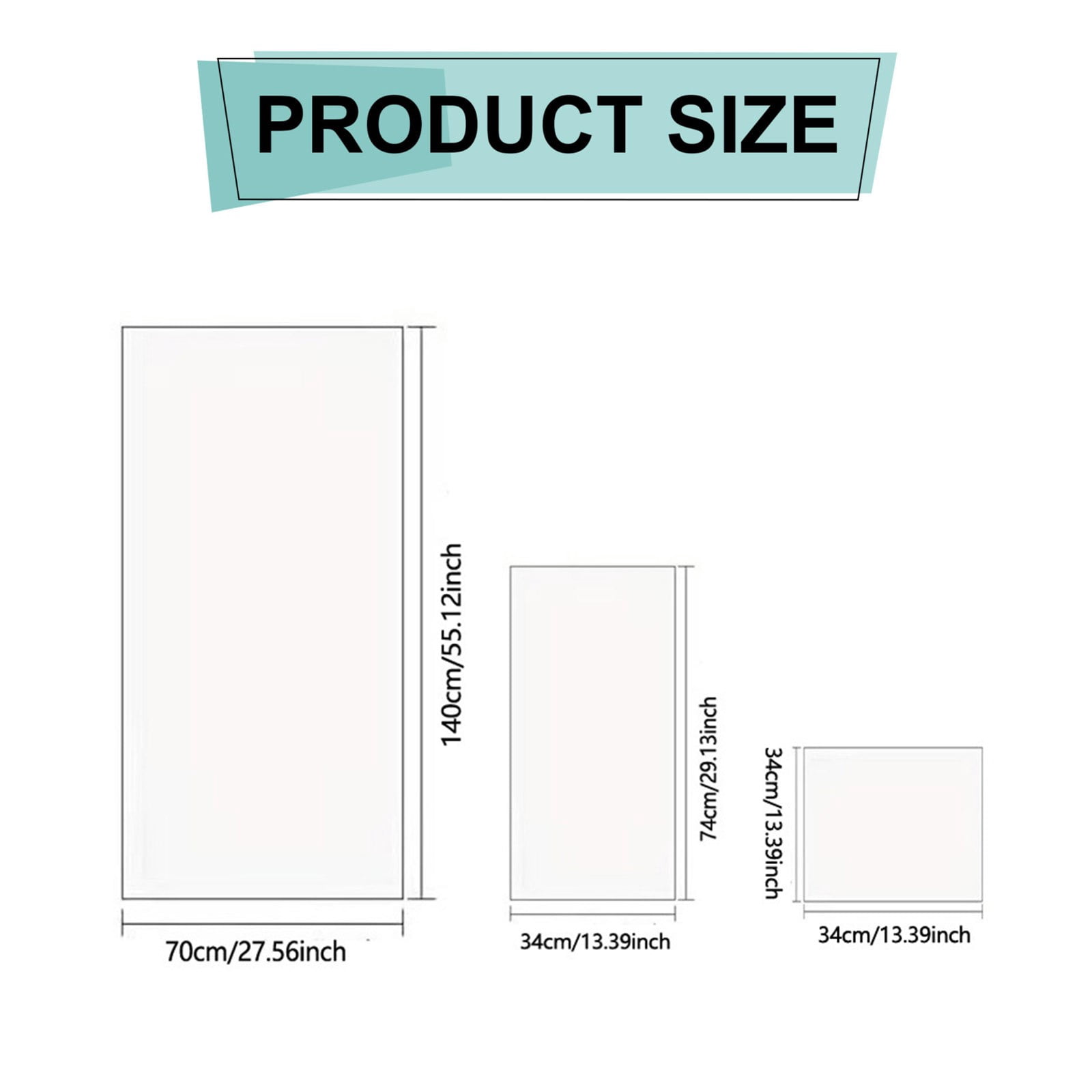 3PC Bath Towel Set, Ultra-Soft Sensitive Skin Towels, Highly Absorbent ...