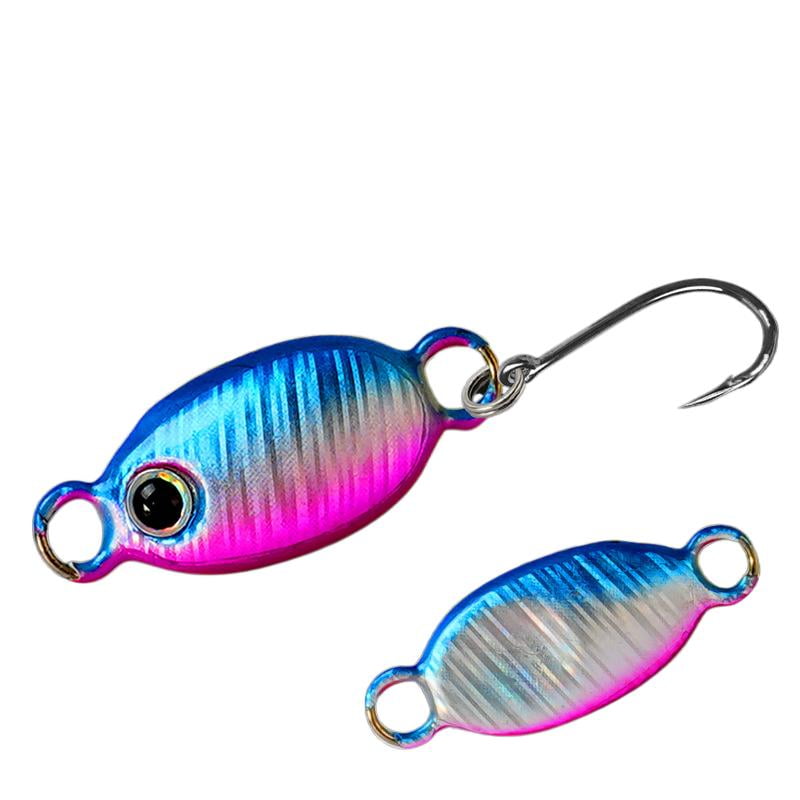 3PC Biqianwo Fishing Bait Small Iron Plate Luya Snakehead Rod Sequins ...