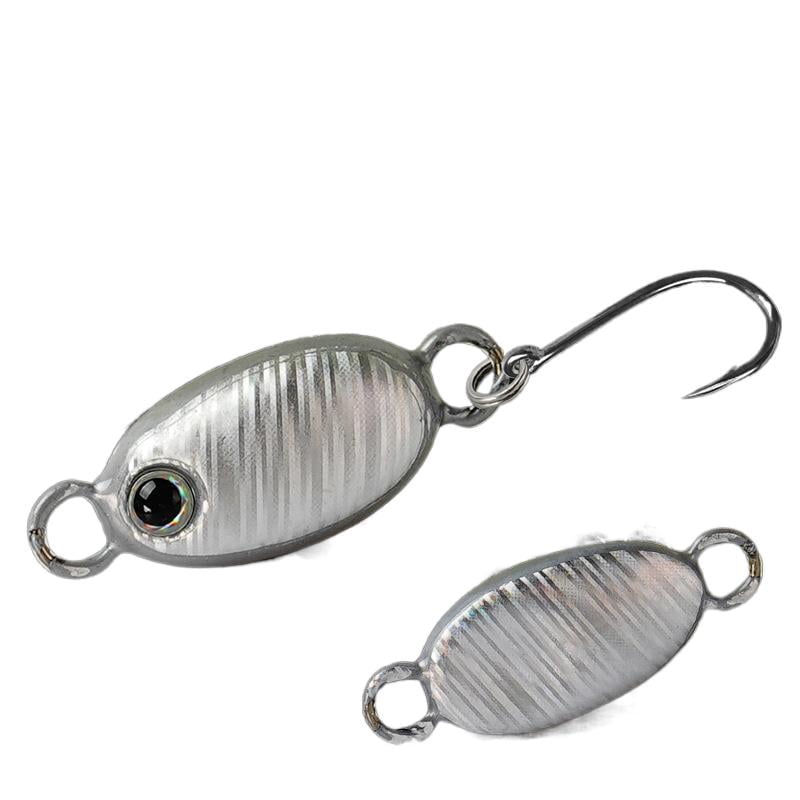 3PC Biqianwo Fishing Bait Small Iron Plate Luya Snakehead Rod Sequins ...