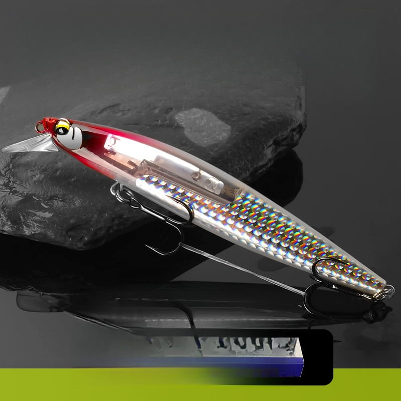 3PC Biqianwo Fishing Baits High Frequency Lure Fish Minow Magnetic Wave ...