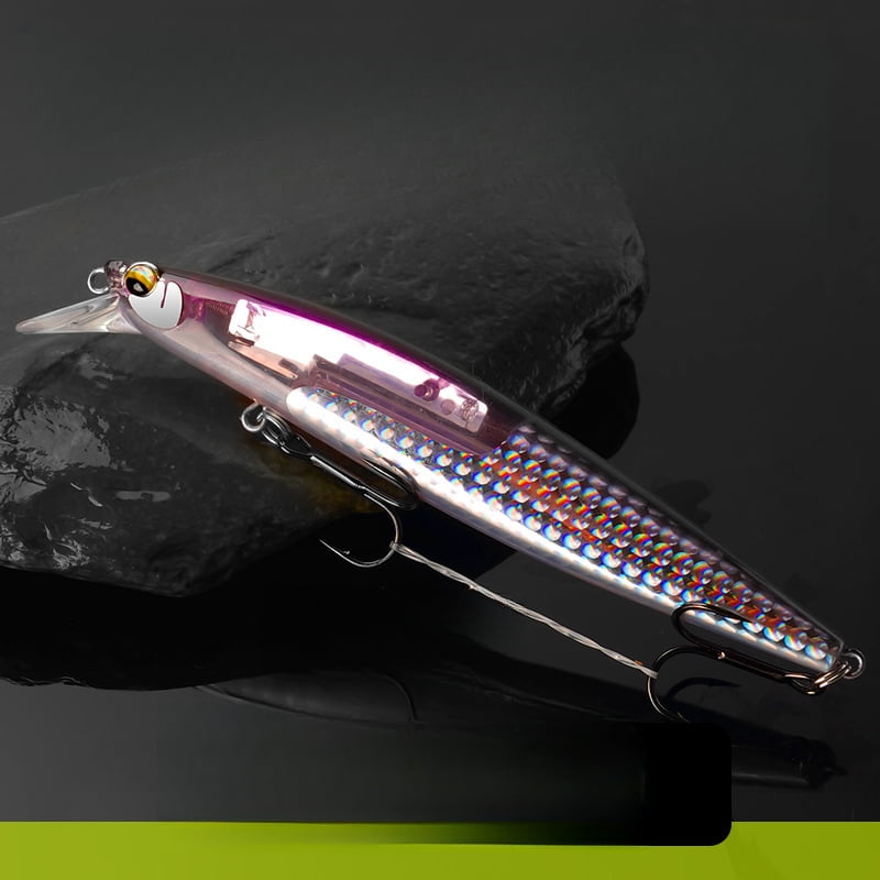 3PC Biqianwo Fishing Baits High Frequency Lure Fish Minow Magnetic Wave ...