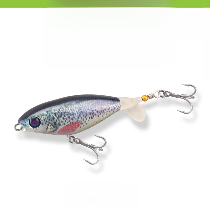 3PC Biqianwo Fishing Lures 3D Printing Floating Tractor Baits Water Surface Series Fried ...