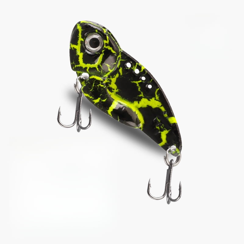 3PC Biqianwo Fishing Lures Iron Plate VIB Baits Weever Topmouth Culter ...