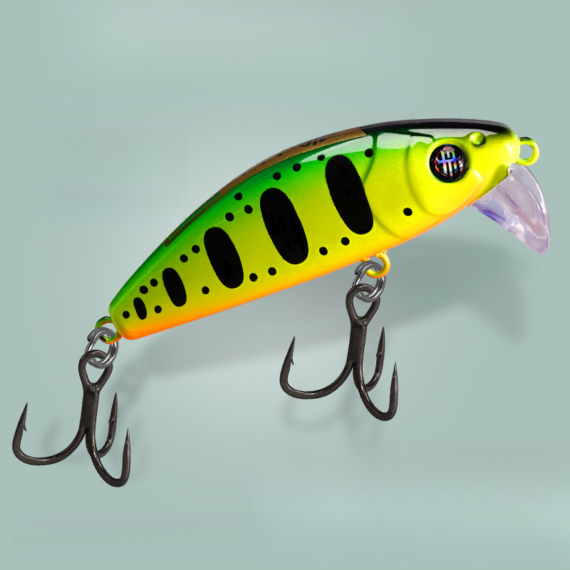 3PC Biqianwo Fishing Lures No Deviation Mino Slow Sinking Tossing Mino ...