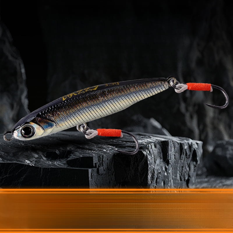 3PC Biqianwo Fishing Lures Small Silver Fish Submerged Pencil Luya Bait ...