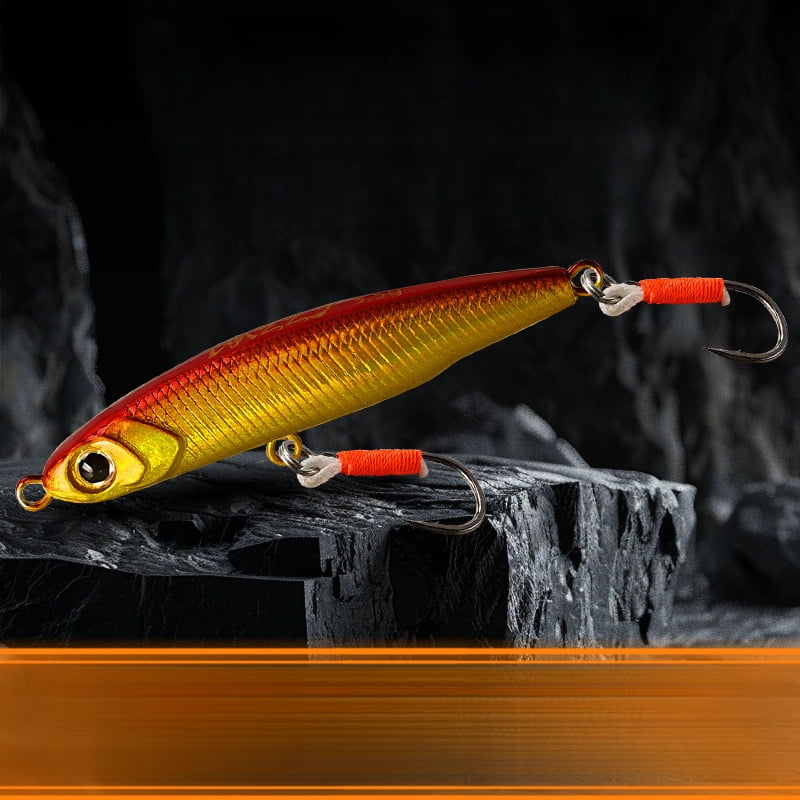 3PC Biqianwo Fishing Lures Small Silver Fish Submerged Pencil Luya Bait ...