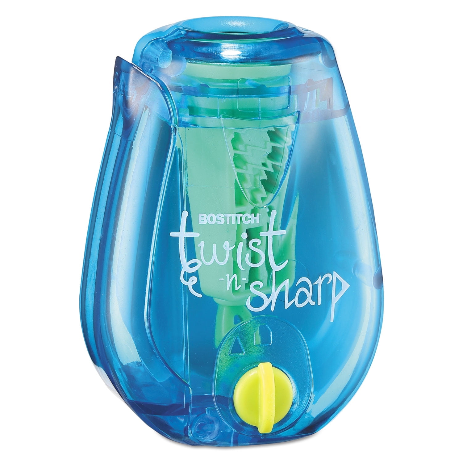 3PC Bostitch Twist-n-Sharp Pencil Sharpener, One-Hole, 3.5 x 1.25 x 5.5 ...