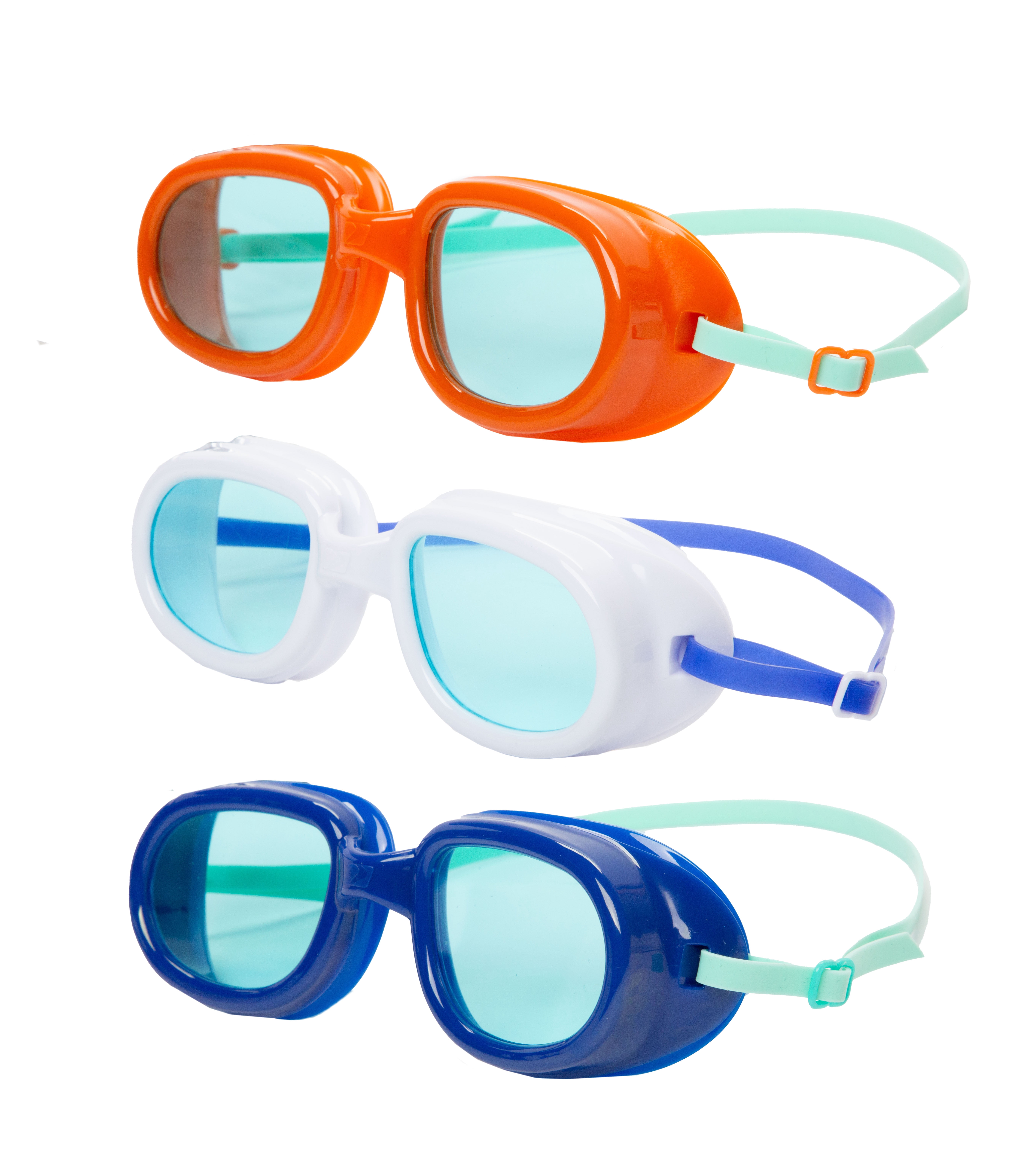 Dolfino Minnow Swim Goggle for Children, Blue Tint, 3 pack - Walmart.com