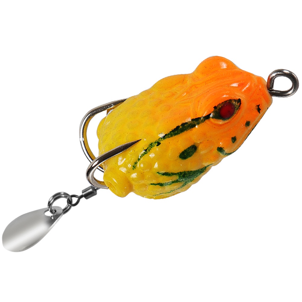 3PC Casting 2.5cm 3g Mini Double Fish Hooks Soft Fur Lure - Walmart.com