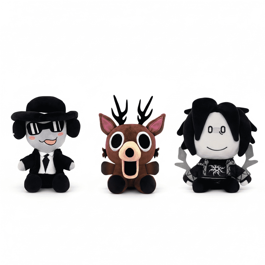3PC Chance Plush Dol, Chance Forsaken Plush 99 Nights In the Forest ...