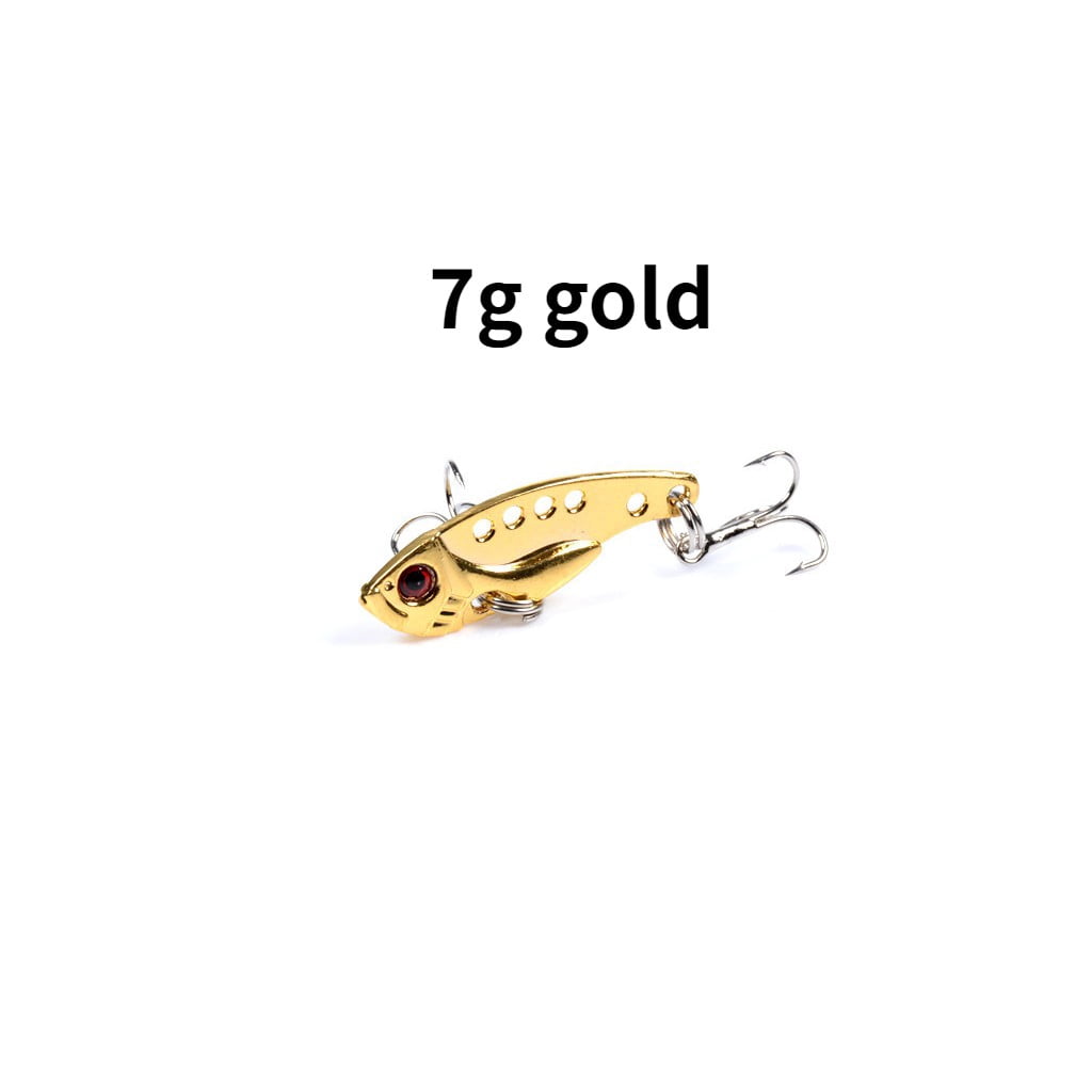3PC Classify Lure Metallic Bait Bionic Full Layer Triple Hooks Spoon ...