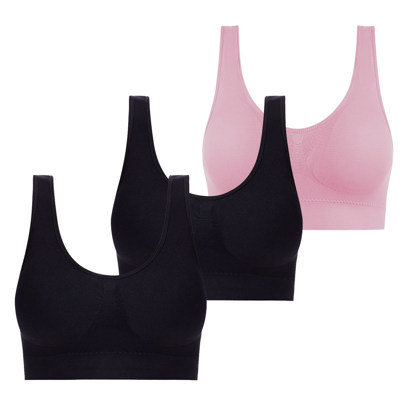 3PC Bras under $5! Yrmaups Summer Bra for Women Lightly Lined Althetic ...