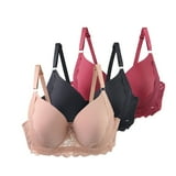 3PC Comfortable Transparent Shoulder Strap Cordless Backless Spongeless ...