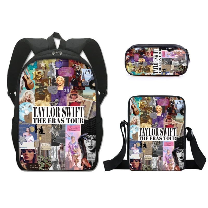 3PC Dazzling Singer Ta*yl-or Backpack swift Large Capacity Travel ...