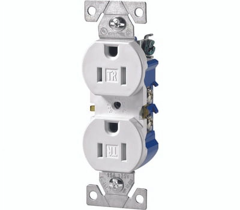 3PC Eaton Wiring Devices TR270W-BOX Tamper Resistant Duplex Recept ...