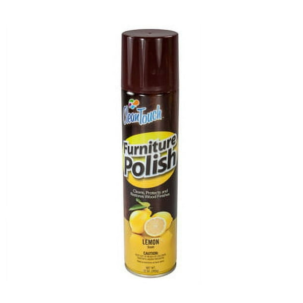 3PC FLP 9670 Clean Touch Lemon Scent Furniture Polish Spray - Walmart ...