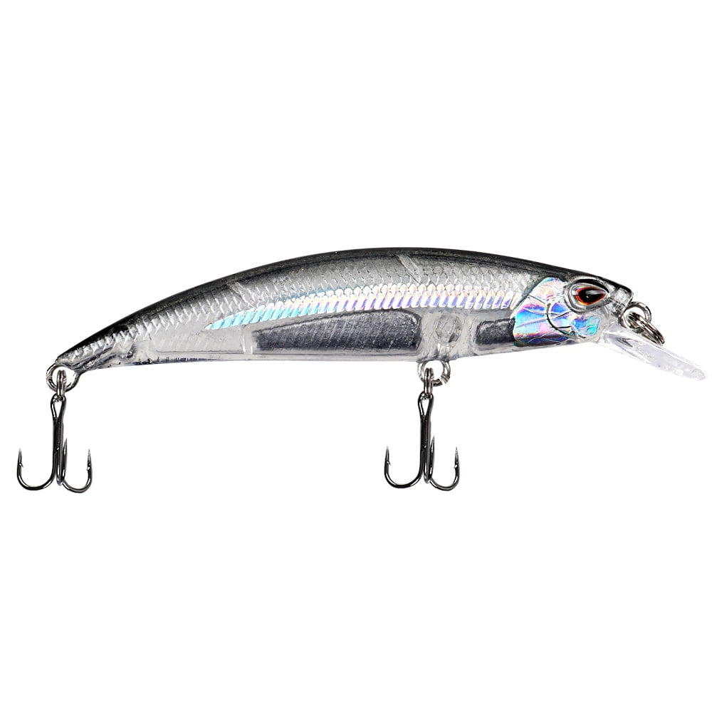 3PC Fishing Lure 7cm/9g Sinking Minnow Equipment Ghost Shrimp Long ...