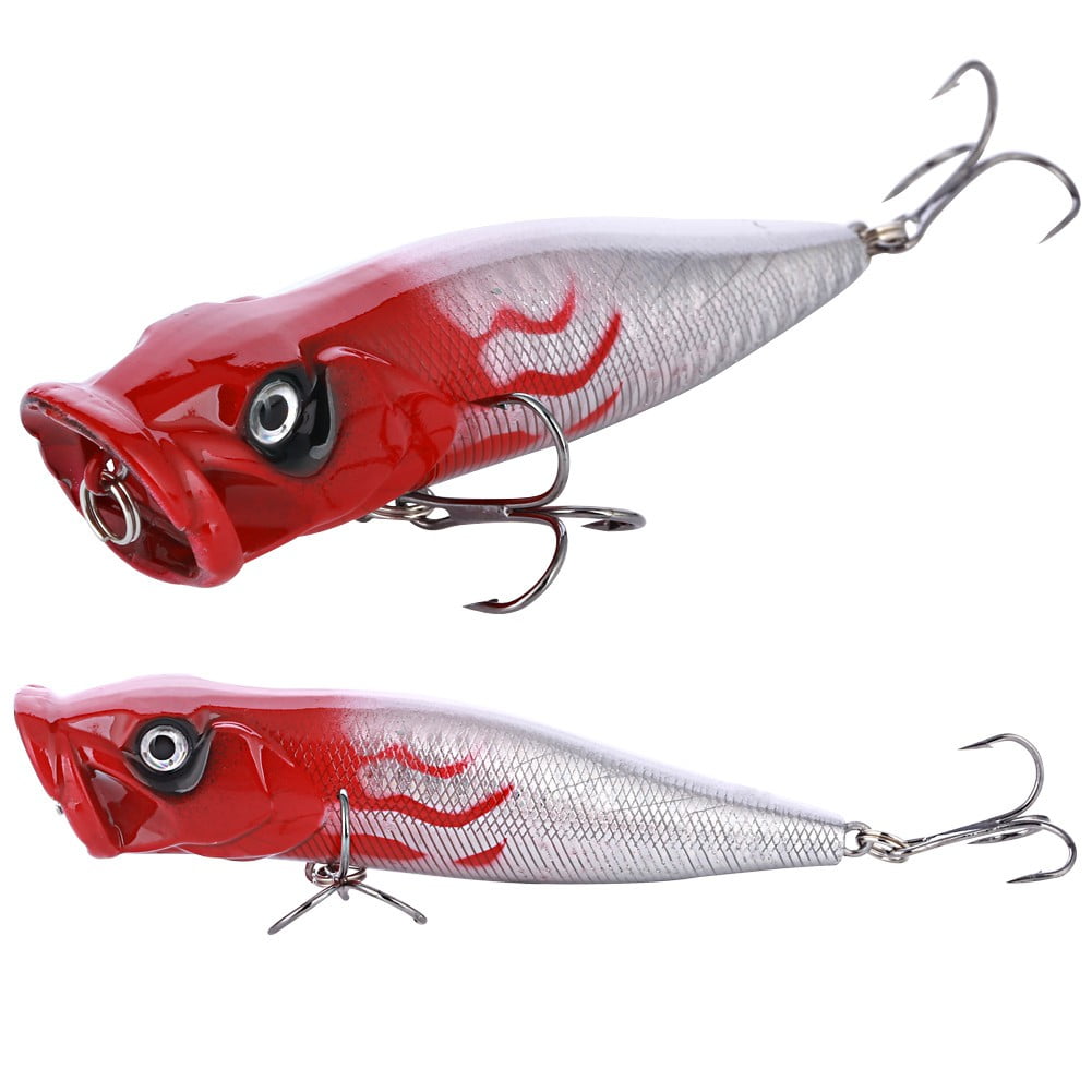 3PC Fishing Lure Bait with Two Bass Sinkers - Walmart.com