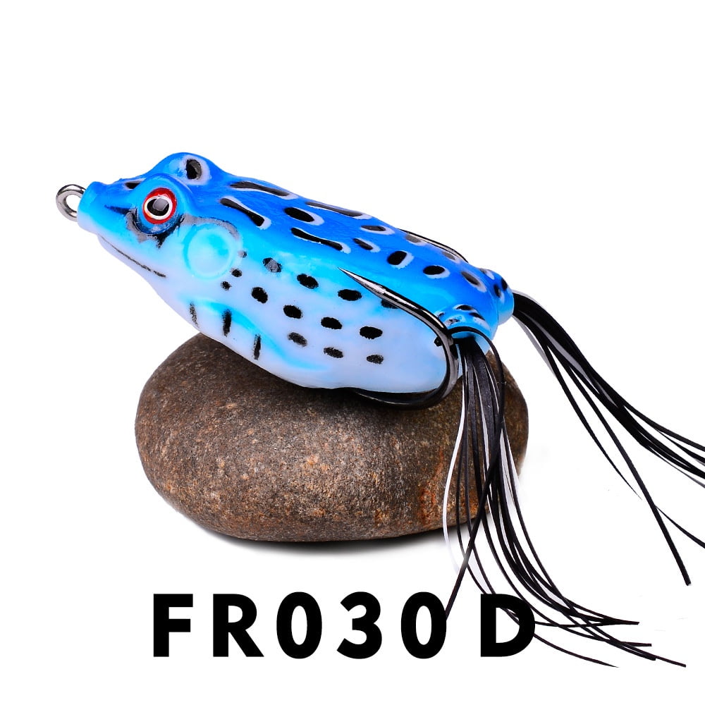 3PC Fishing Lure Flexible Special By Bionic Toad Thunder Kit Artificial ...
