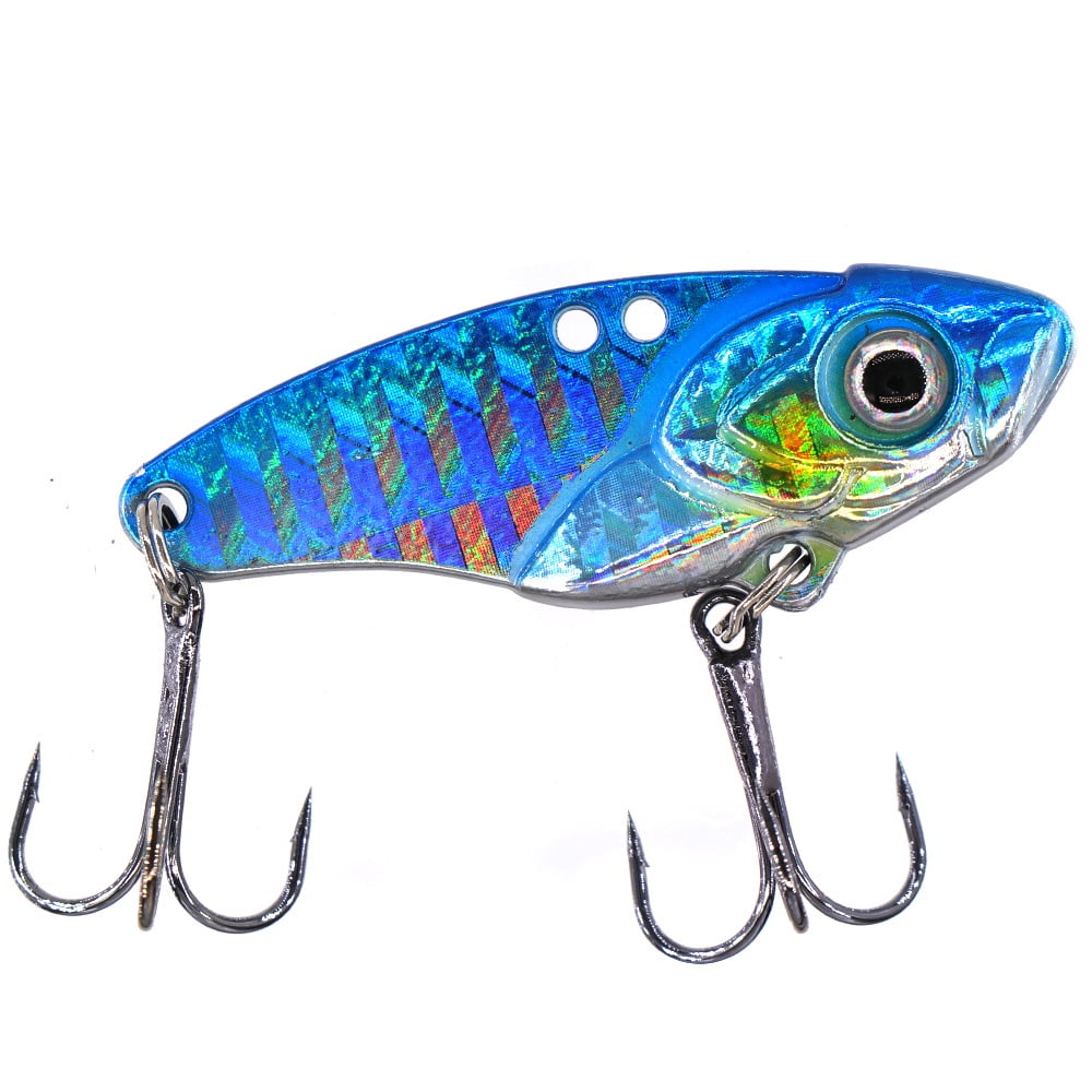 3PC Fishing Spoon Spinner Blade Crank bait for Bass Freshwater and ...