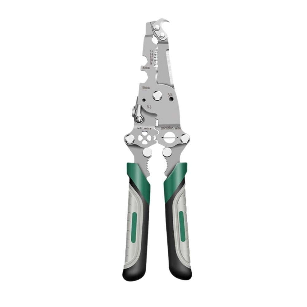 3PC Foldable Multi functional Wire Stripping Pliers with Winding Pulley G3O2 - Walmart.com