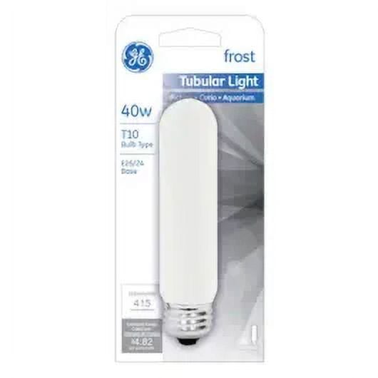 3PC GE Lighting 45145 40 Watt 5-5/8 Inch Tubular Light Bulb - Walmart.com