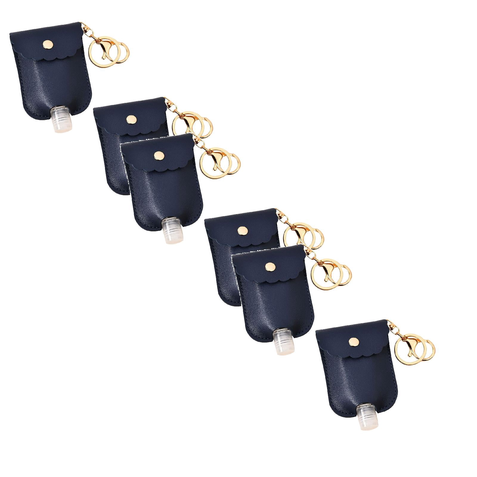 3PC Hand Sanitizer Holder and Keychain with Lid for Outdoor Storage ...
