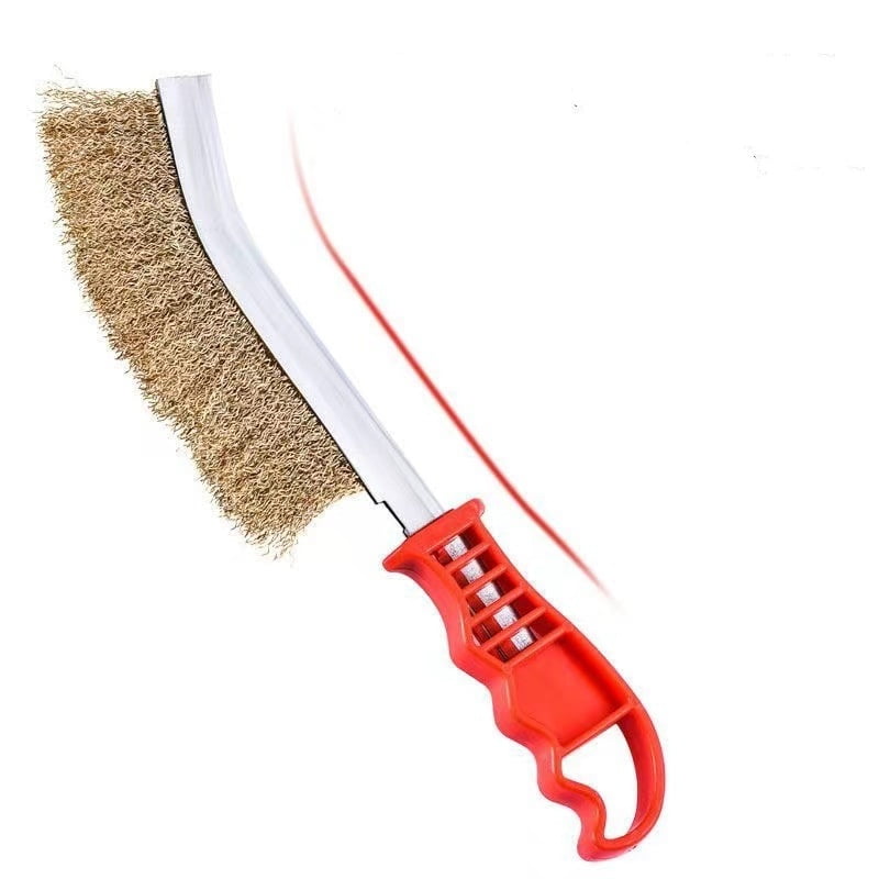 3PC Heavy Duty Wire Hand Brush Stainless Steel Bristles Rust Paint ...