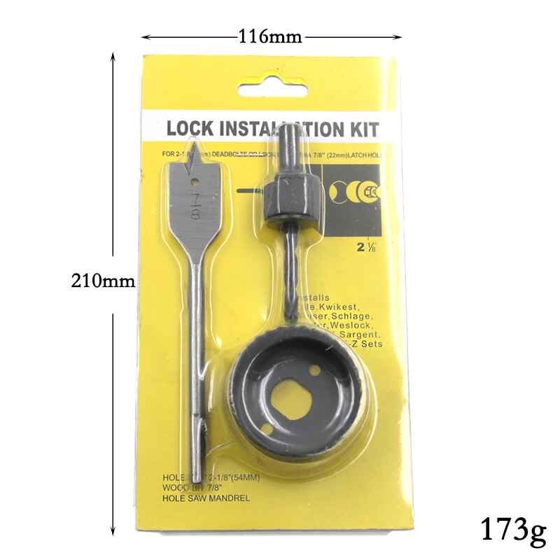 3PC Hole Saw Gypsum Board Hole Opener 32-54mm Ceiling Drilling Tool 6PC ...
