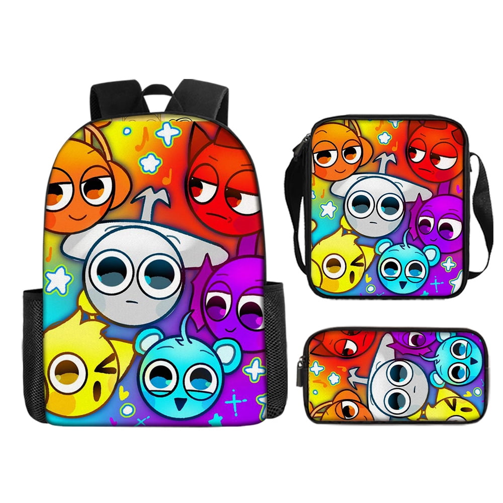 3PC，Italian Brainrot Backpack, Lunch Bag, Pencil Case, 3 Pieces，For ...