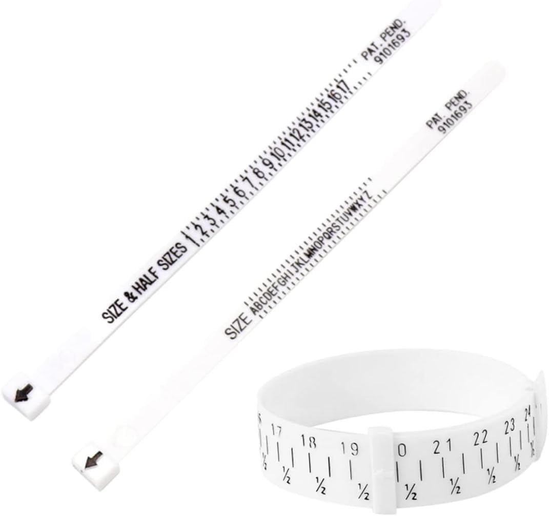 3PC Jewelry Sizer Ring Size Chart Ring Sizer Tool Tools Ring Size Guide ...