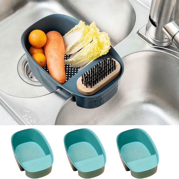 3PC Kitchen Sink Filter Basket Sink Basket, Kitchen Drain Basket ...