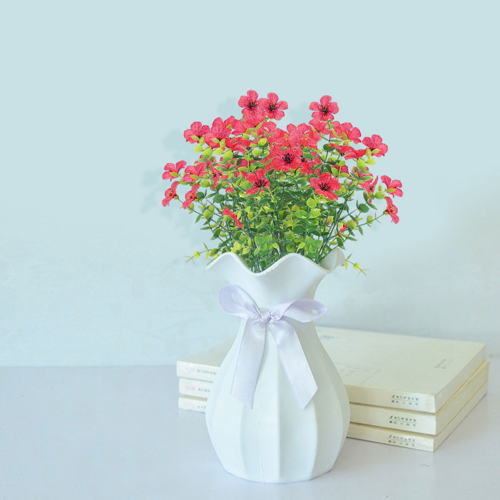 3PC Latex Flower Bridal Wedding Bouquet - Realistic Silk Flowers for ...