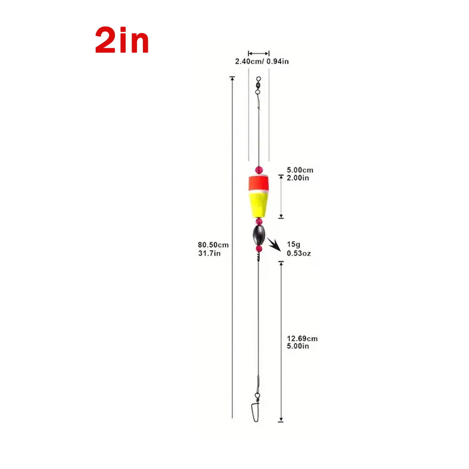 3PC Marker Buoys Bold and Eye-catching Float Buoy Multi-water Area Float Fishing Accessories Sea ...